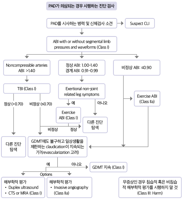 말초동맥질환 검사: 발목-위팔지수(Ankle-Brachial Index, ABI) - Metamedic