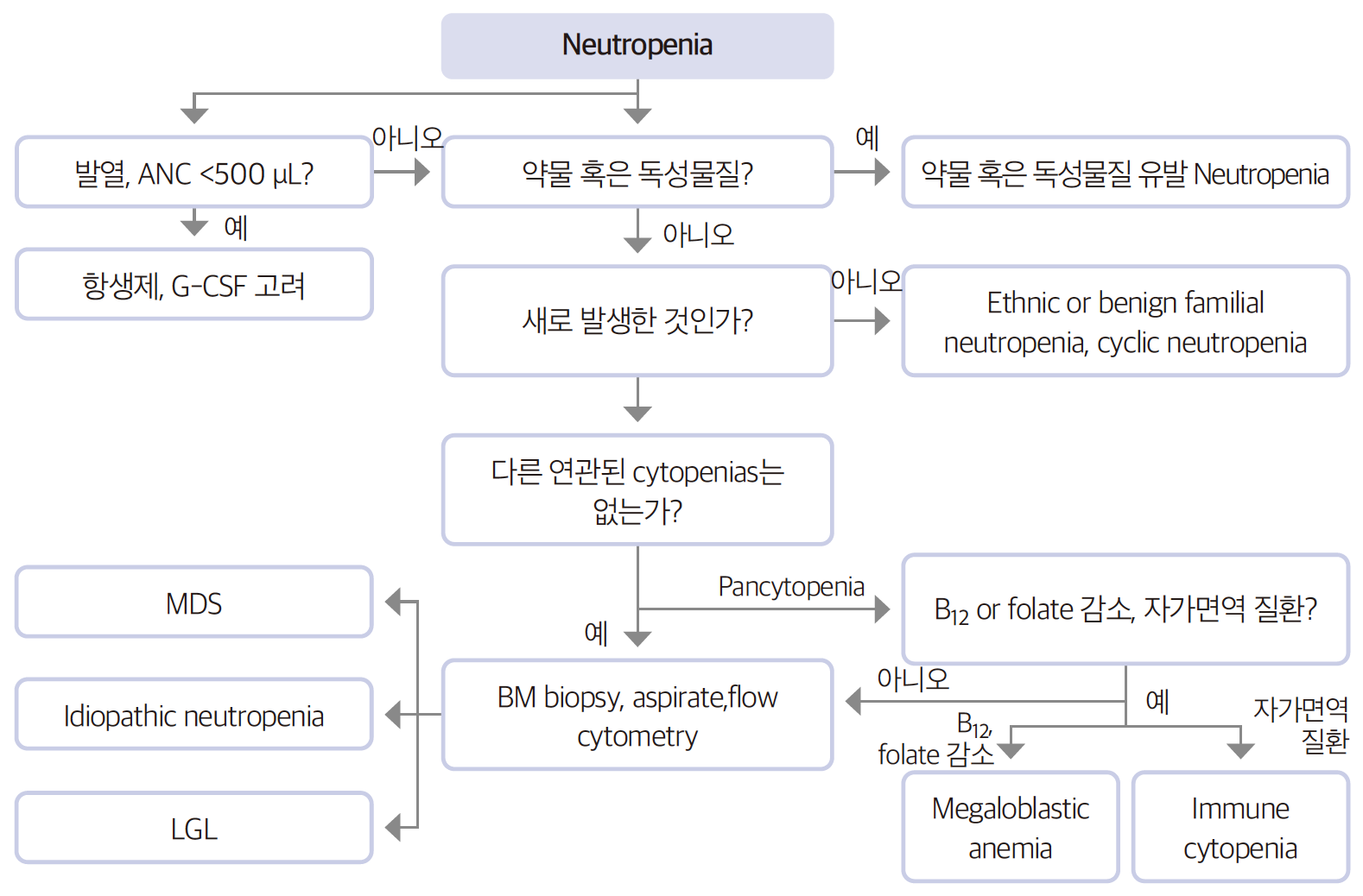 백혈구 감소증(Leukopenia) - Metamedic